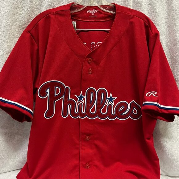 Rawlings | Shirts | Philadelphia Phillies Rawlings Jersey | Poshmark